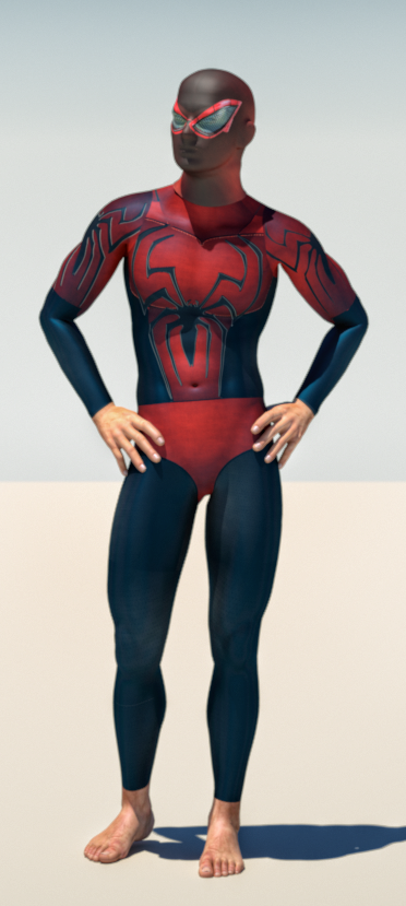 Spiderman second skin textures x M4 by hiram67 on DeviantArt