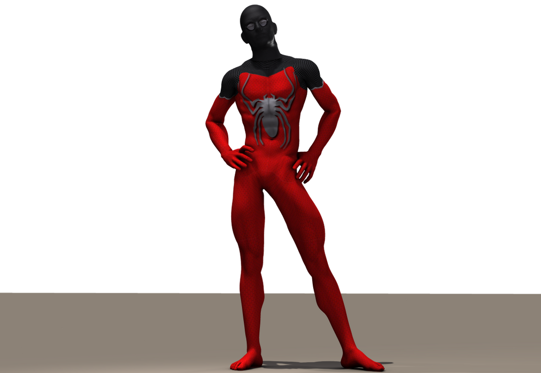 Red Spiderman second skin for M4 by hiram67 on DeviantArt