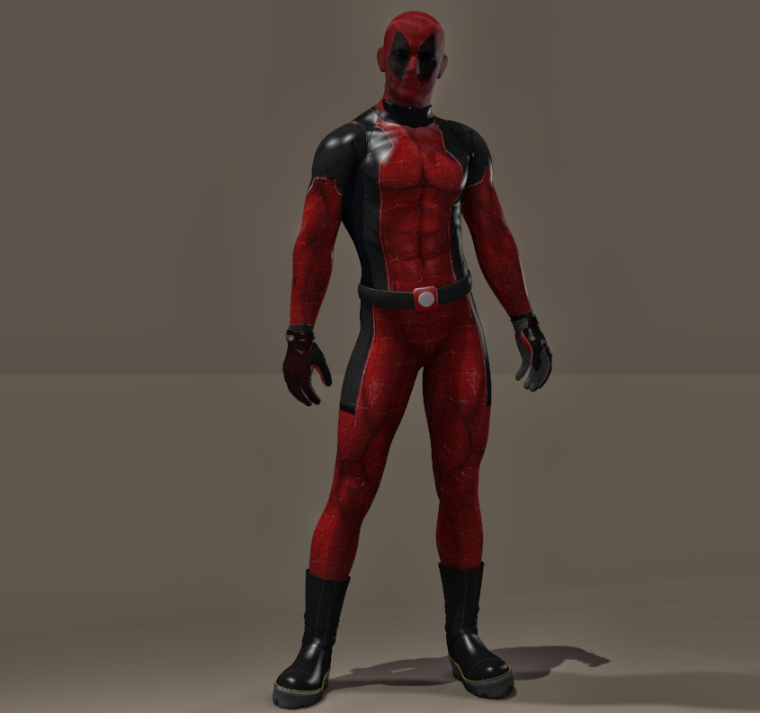 Deadpool Textures for Daz3d Bodysuit by hiram67 on DeviantArt