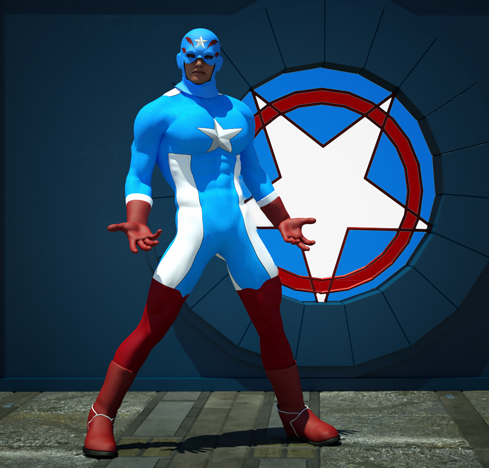 Captain USA second skin textures x M4 by hiram67 on DeviantArt