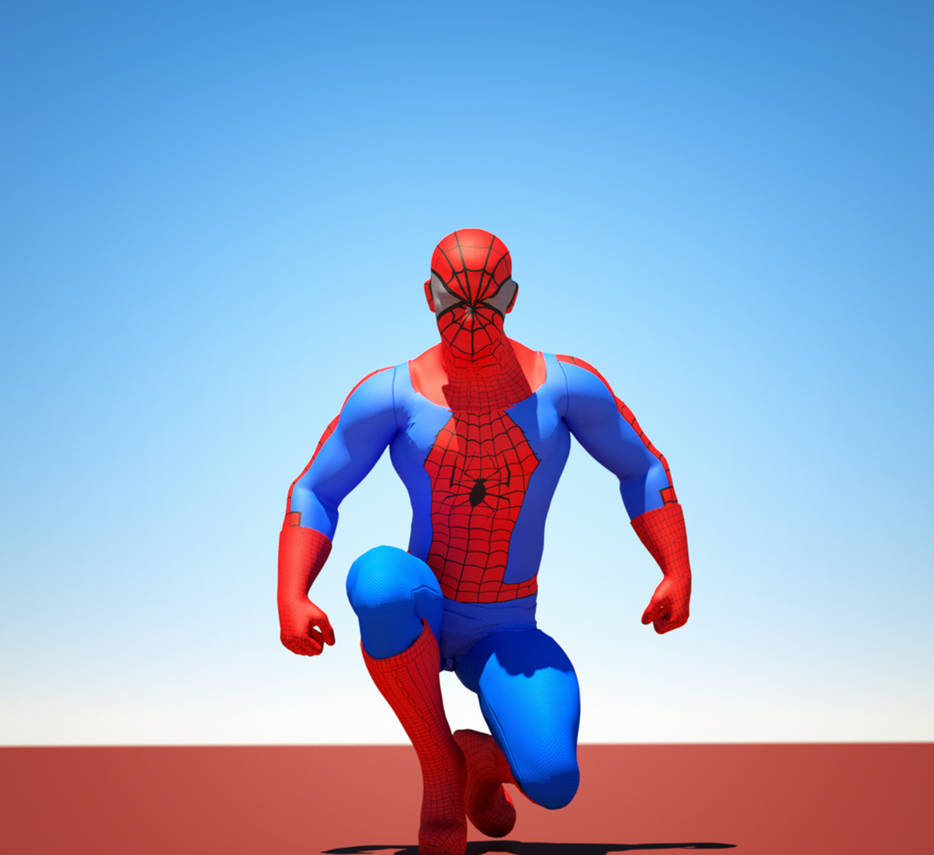 Spiderman textures for Goldenage suit by hiram67 on DeviantArt