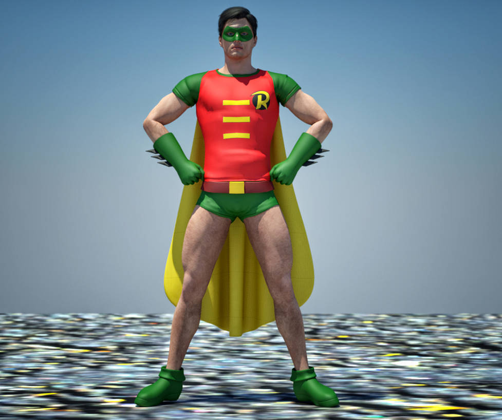 Robin Classic textures for goldenage suit by hiram67 on DeviantArt