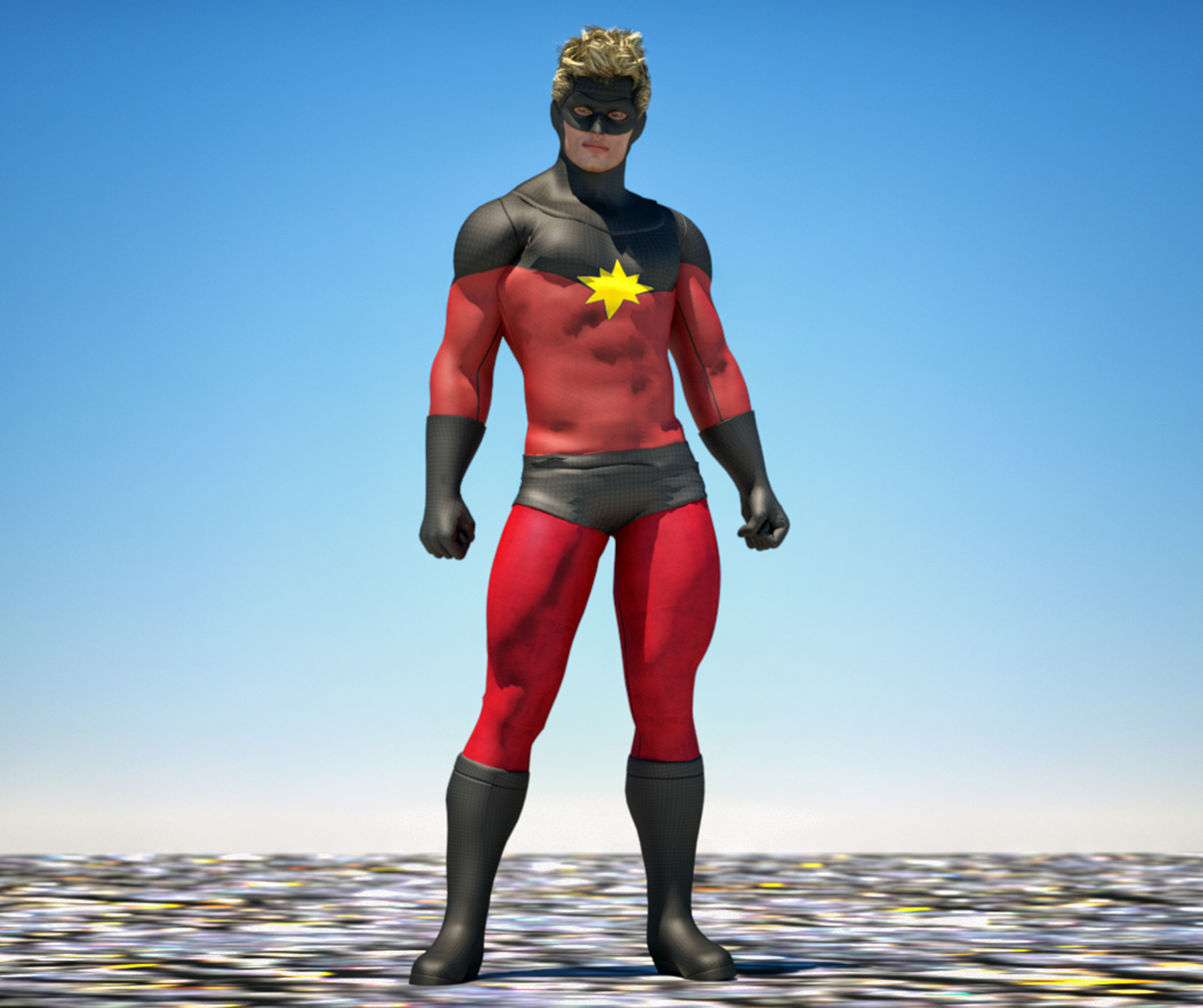 Cap Marvel textures 4 goldenage suit by hiram67 on DeviantArt