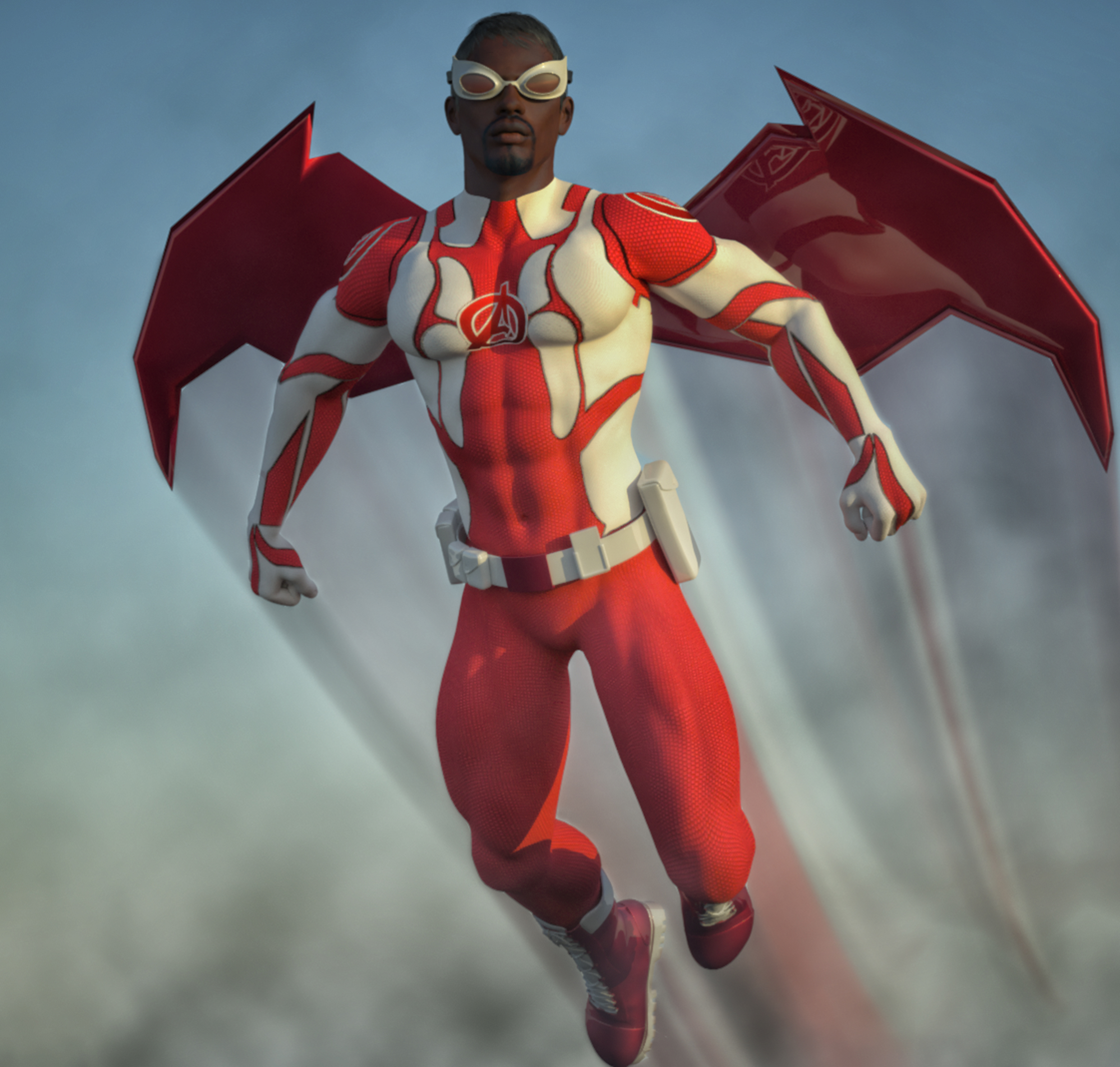 Falcon 2nd skin textures for M4 by hiram67 on DeviantArt