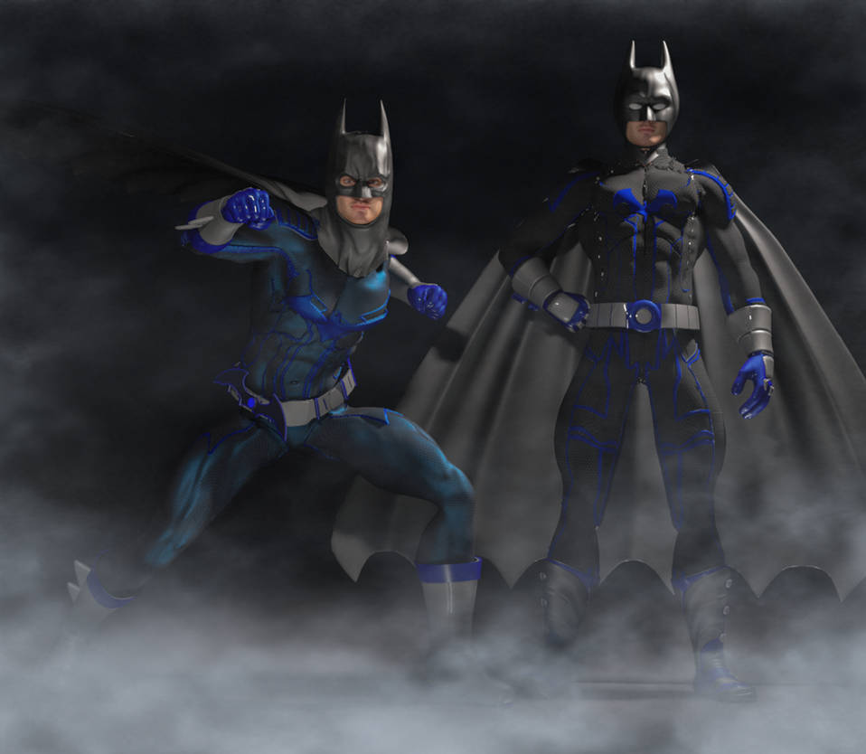 Batman 2nd skin textures for M4 e Daz M4 Bodysui by hiram67 on DeviantArt