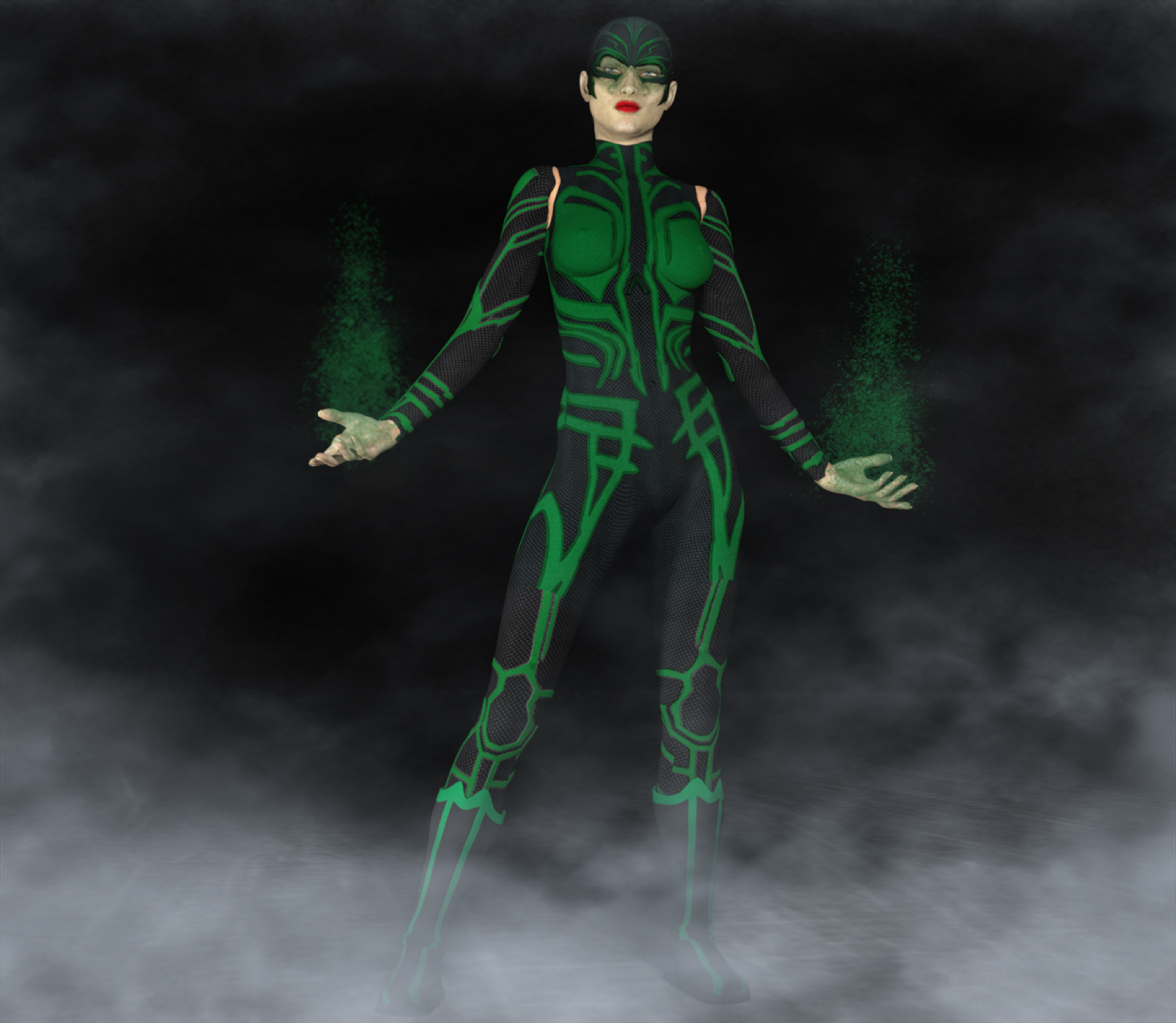 Hela 2nd skin textures for V4 by hiram67 on DeviantArt
