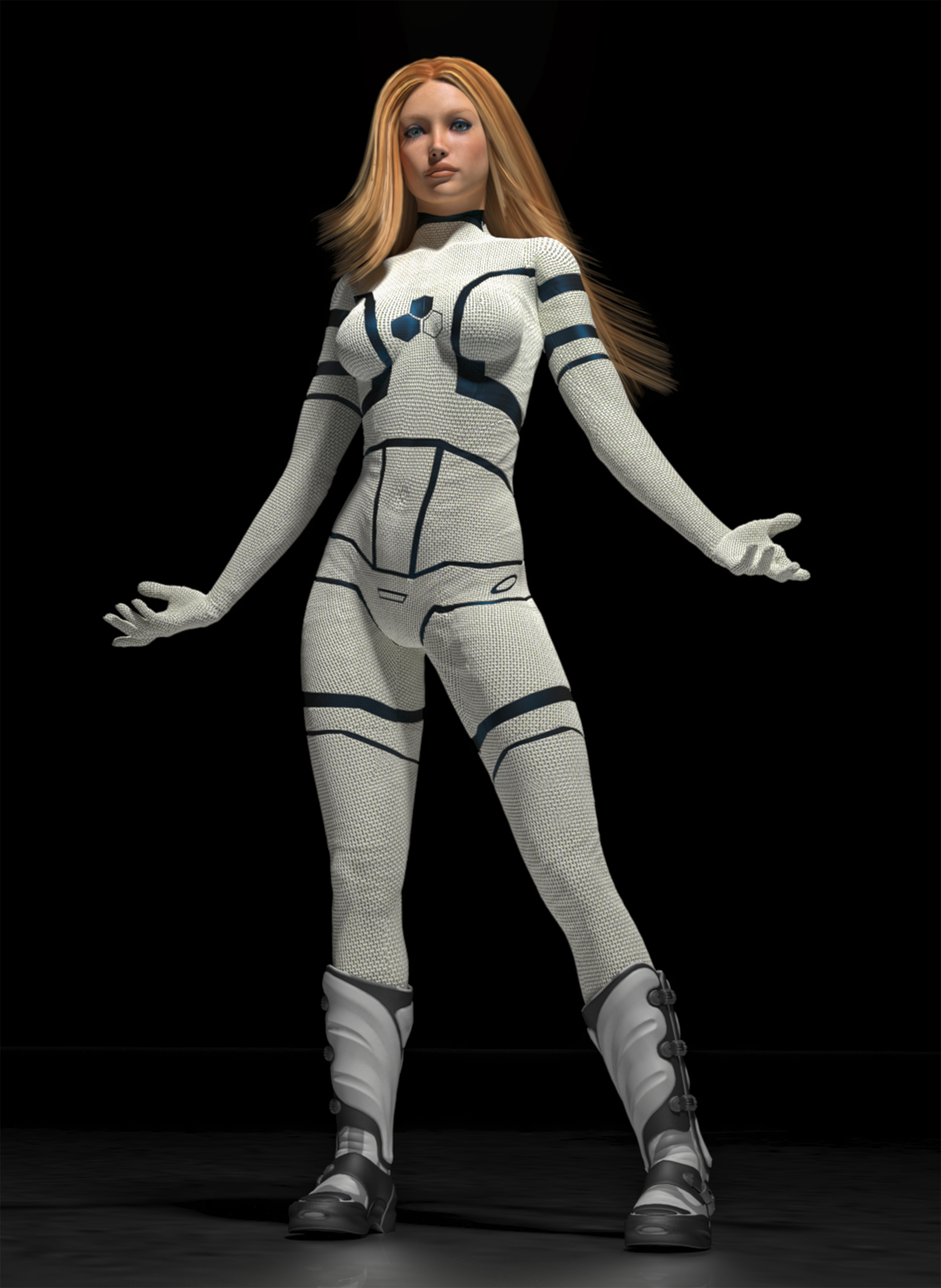Sue Storm FF 2nd skin textures for Daz3d V4 by hiram67 on DeviantArt