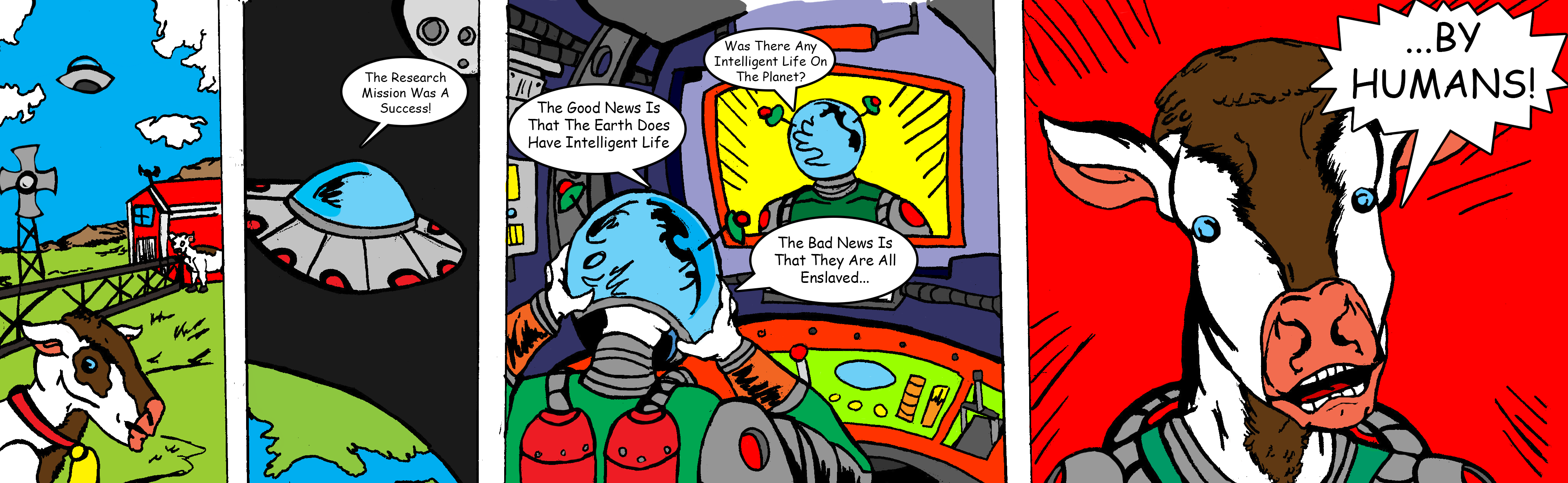 First Comic Strip by MidNiteZombie on DeviantArt