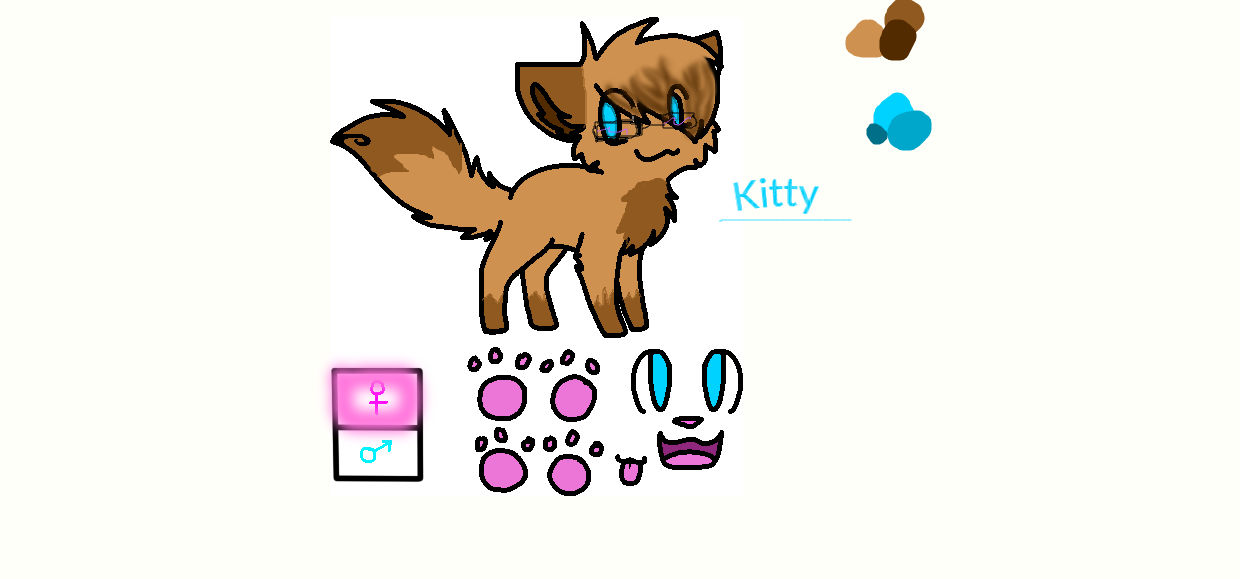 Kitty (Kitten) ref by Tomboykittehh on DeviantArt
