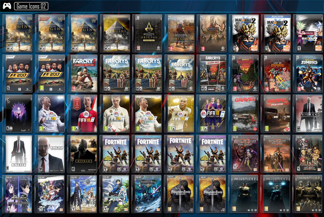 50 PNG files - Game Icons 02 by filipelocco on DeviantArt