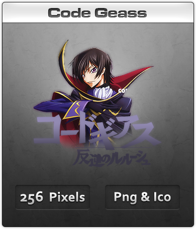 Code Geass - Anime Icon by DevilL-Dante on DeviantArt