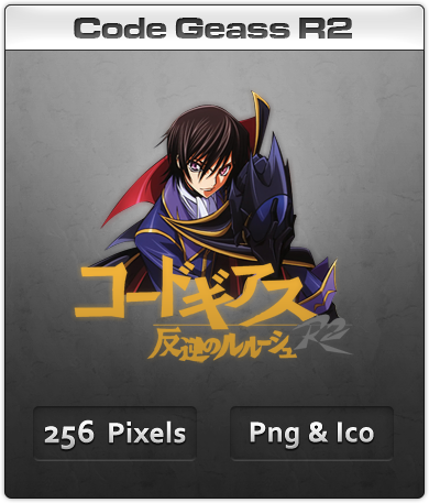 Code Geass R2 - Anime Icon by DevilL-Dante on DeviantArt