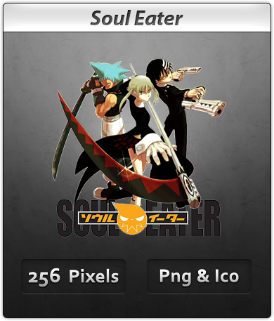 Soul Eater v2 - Anime Icon by DevilL-Dante on DeviantArt