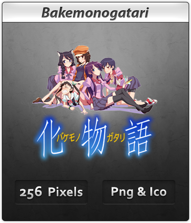Bakemonogatari v2 - Anime Icon by DevilL-Dante on DeviantArt