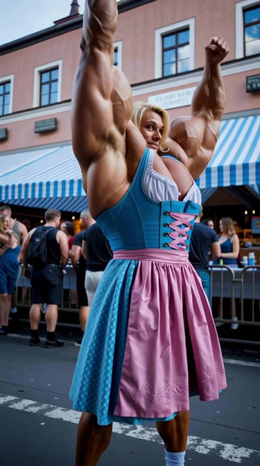Muscled Waitresses of the Diner (243) by Jetprovost2 on DeviantArt