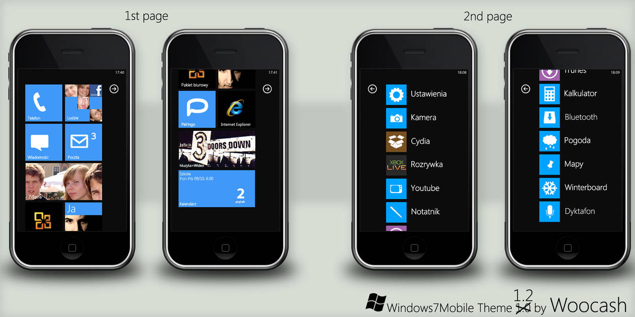 Windows 7 Mobile Theme REALESE by woocash-kun on DeviantArt