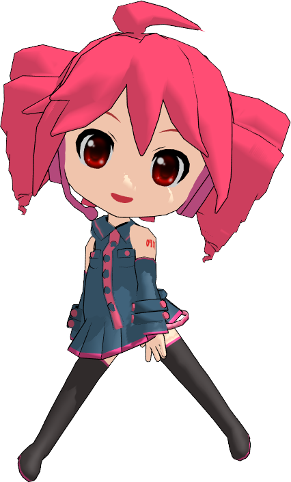 [MMD] Nendoroid Kasane Teto +DL by Ashley-andRed on DeviantArt
