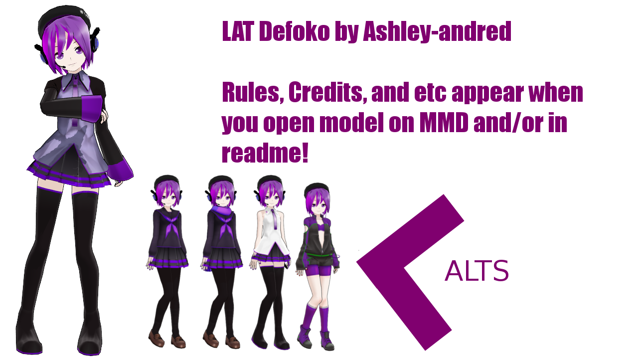 [MMD] LAT Defoko/Utane Uta +DL by Ashley-andRed on DeviantArt