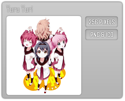 Yuru Yuri Folder Icon by Aven-23 on DeviantArt