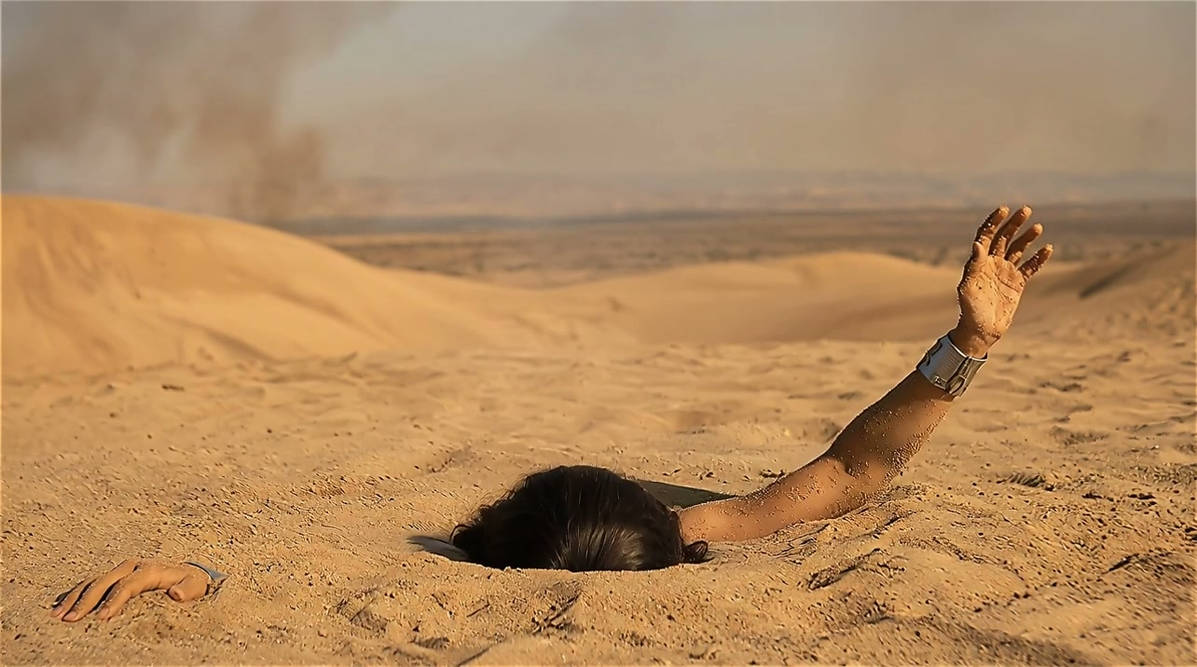 Wonder Woman in Quicksand! Alternate Version by CarlShepard on DeviantArt
