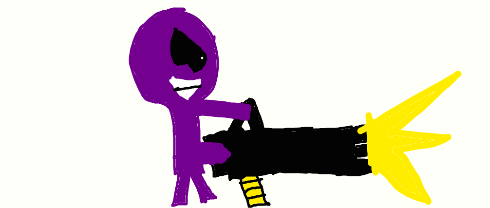 PURPLE LOUIS HAS A MINIGUN AHHHHHHHHHHHHHHHHHHHHHH by andromeda717 on ...