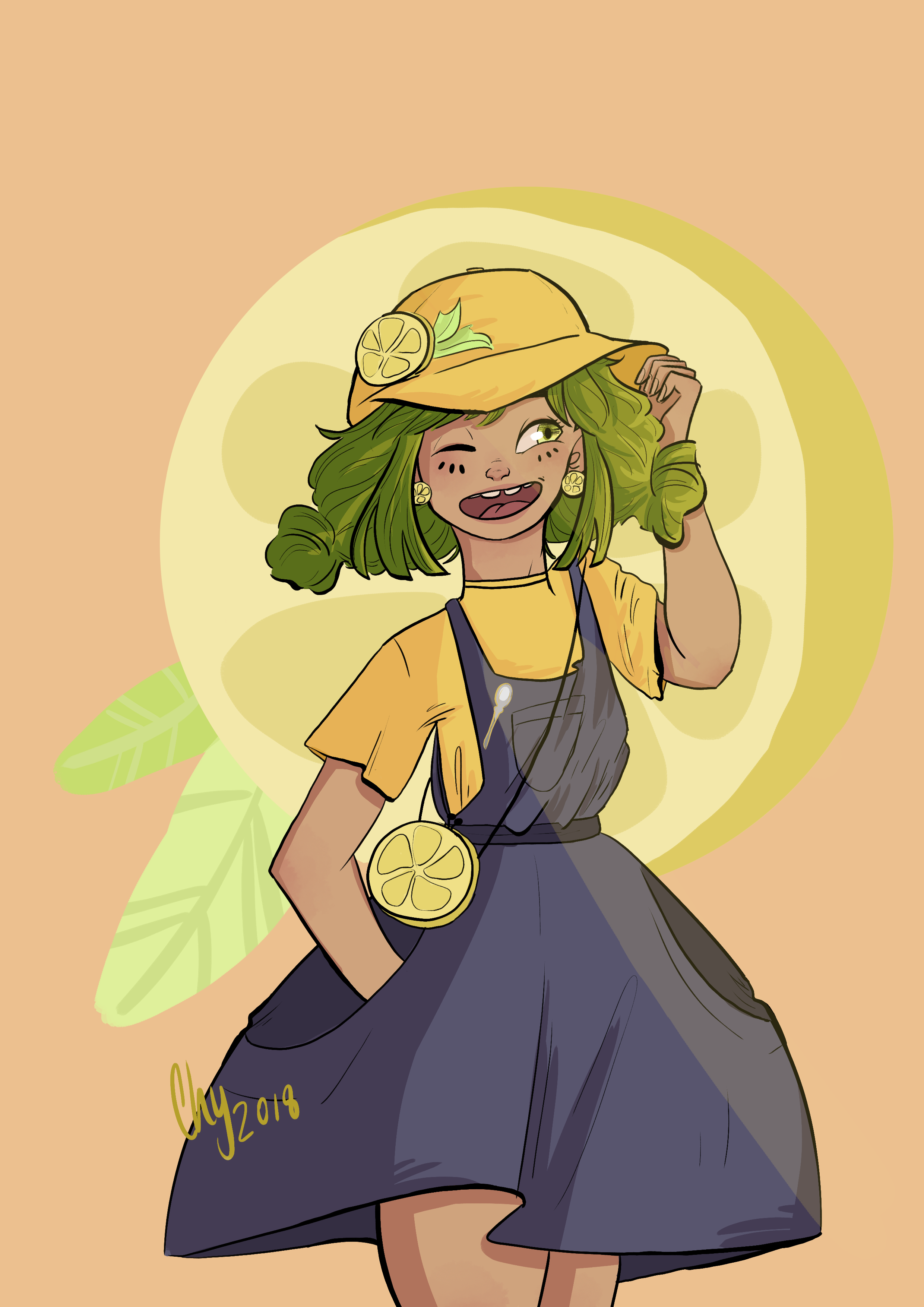 Lemon Girl by Chyizedraws on DeviantArt