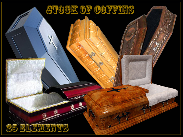 Stock 15 'Coffins' by Blackmoons32 on DeviantArt