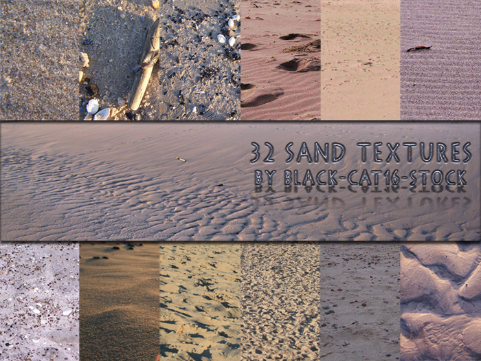 Sand textures pack by black-cat16-stock on DeviantArt