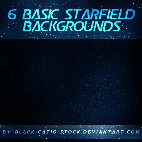 6 basic starfield backgrounds PACK by black-cat16-stock on DeviantArt