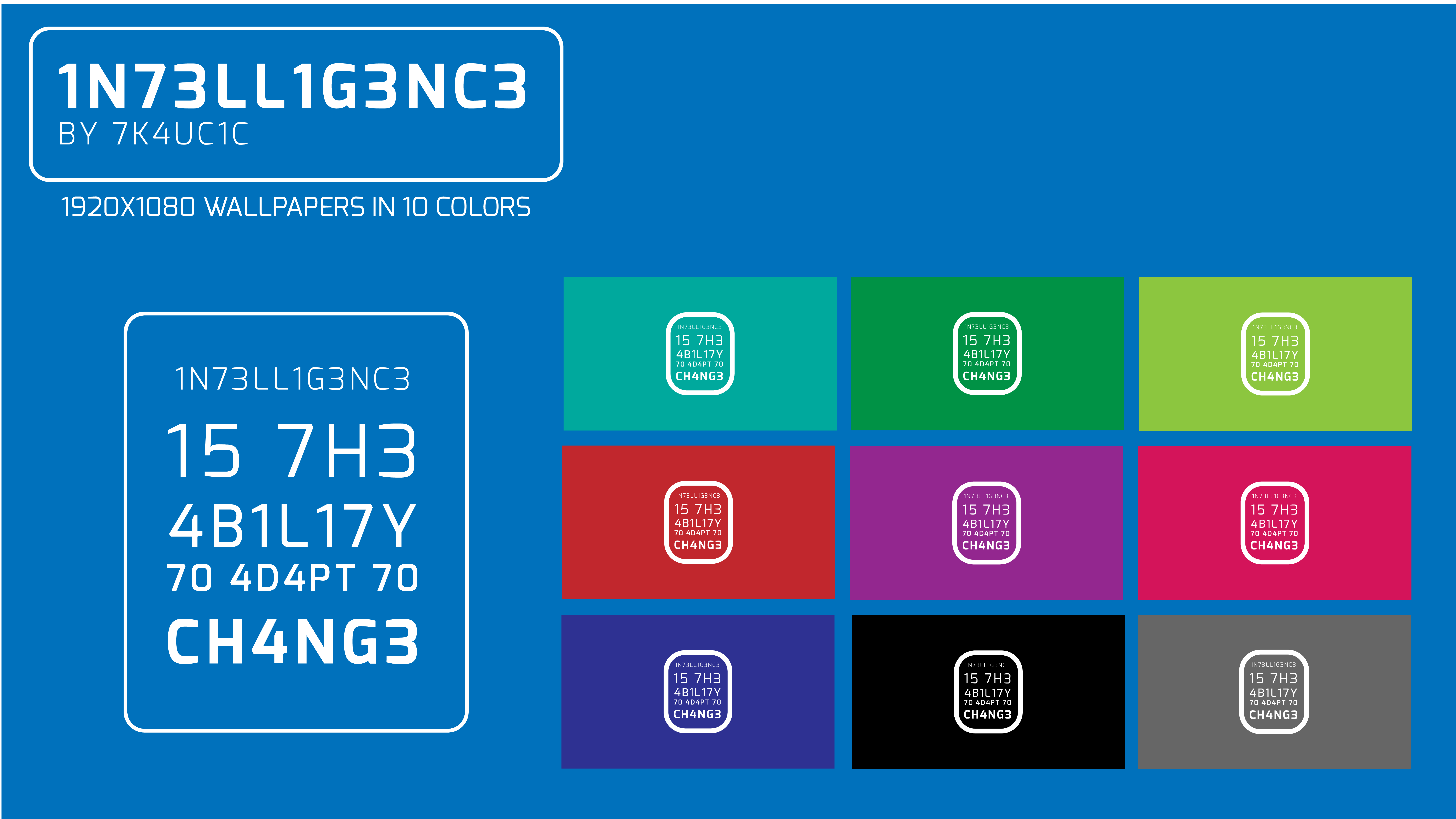 [1920x1080] 1n73ll1g3nc3 by TKaucic on DeviantArt