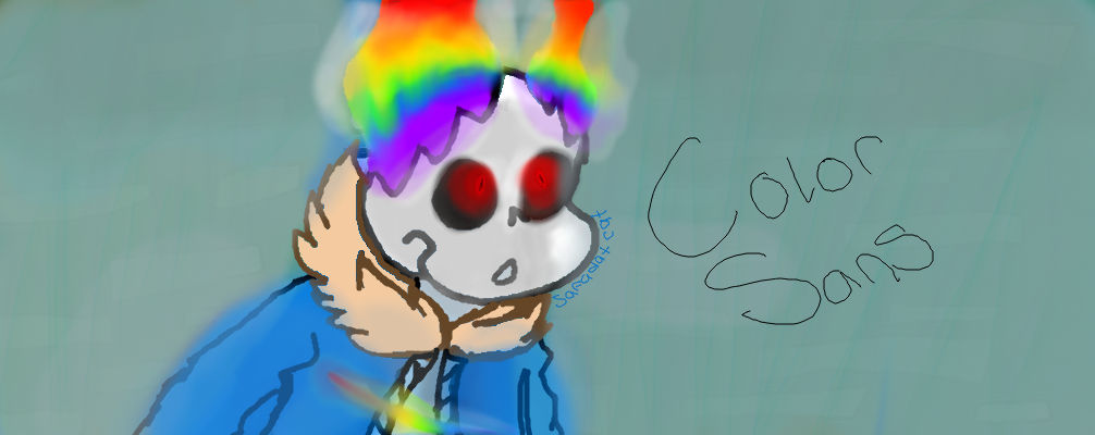 Color!Sans by safadatart on DeviantArt