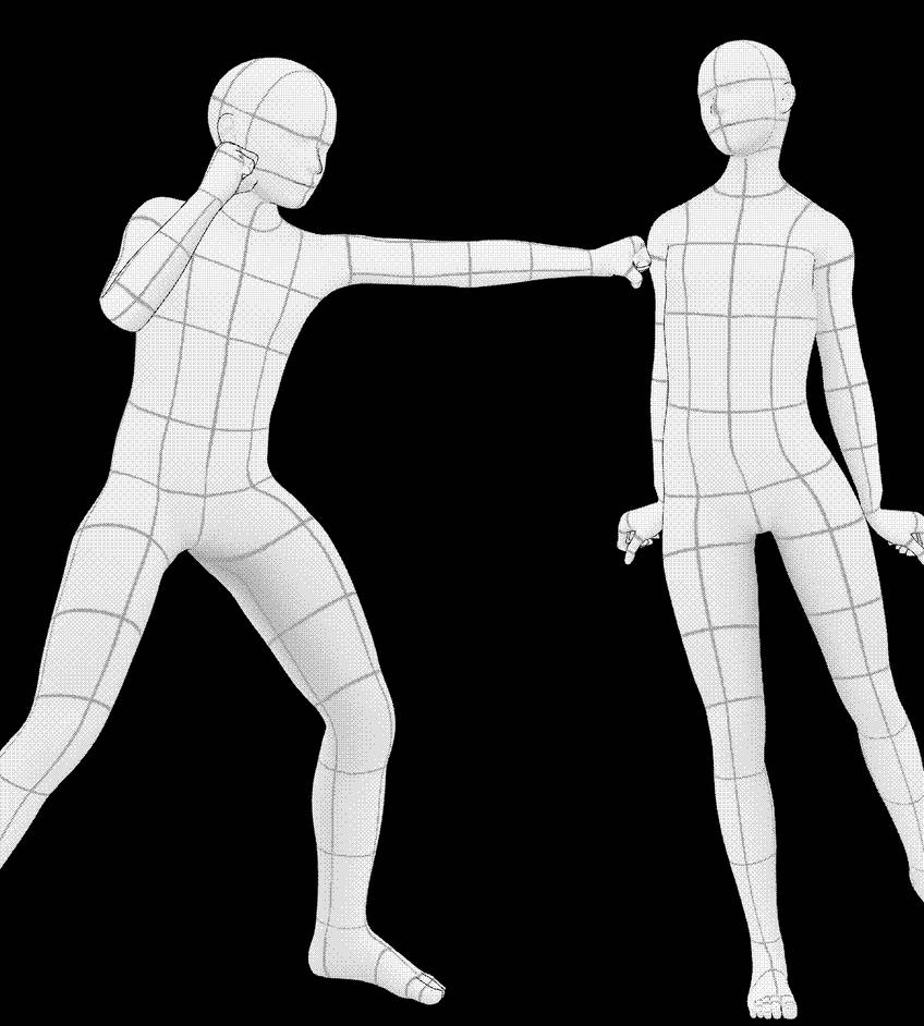 Model 3d pose by Sarah927Artworks on DeviantArt