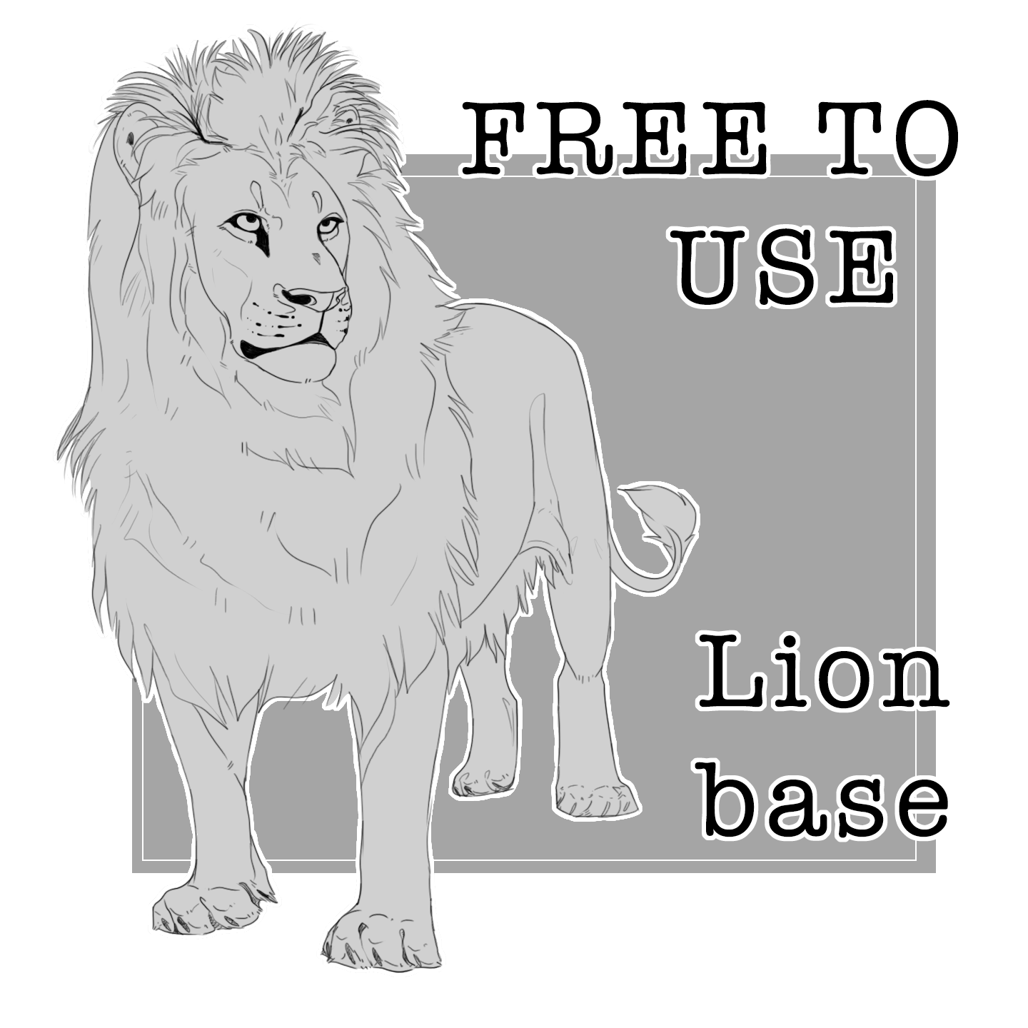 F2U Lion base by Msmrmastermind on DeviantArt