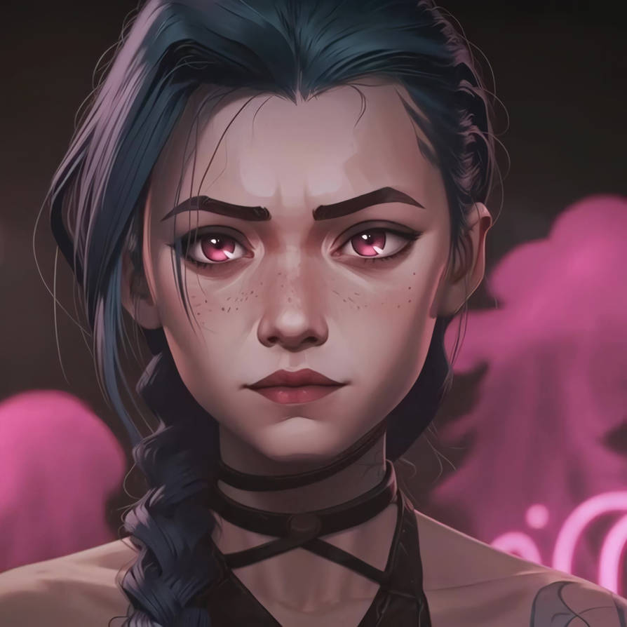 Jinx, Arcane, League Of Legends by MannerlyVoice on DeviantArt