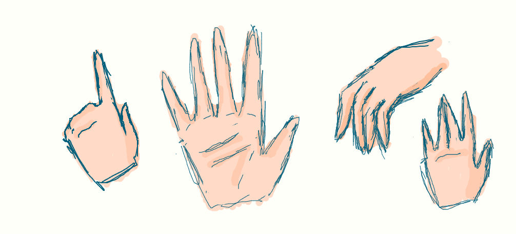 hand practice sketches by cuziluvpie on DeviantArt