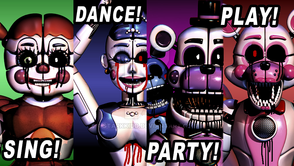 fnaf sl poster exe version by FuntimeR0xy on DeviantArt