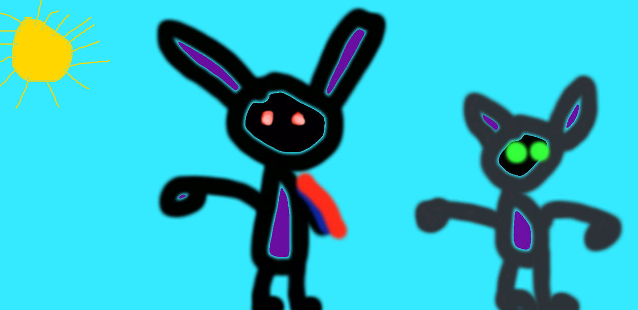 Withered Bunny and withered bonnie by CaptainMeghanArt on DeviantArt