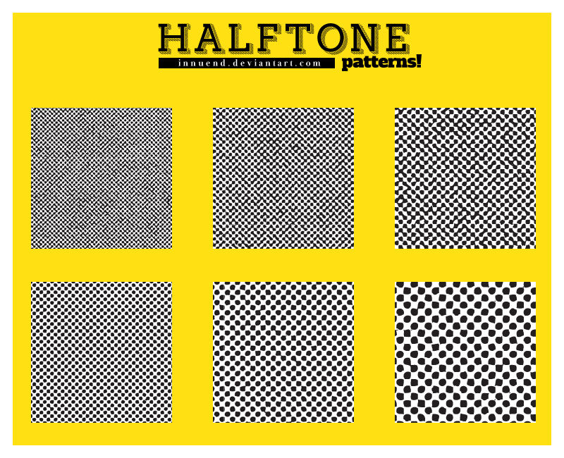Halftone patterns by EDFTeam on DeviantArt