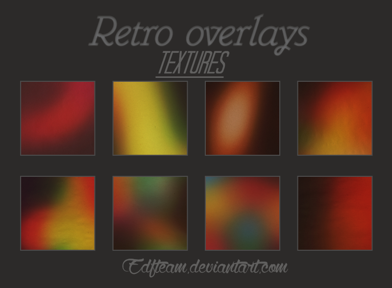 Retro Overlays Textures. by EDFTeam on DeviantArt