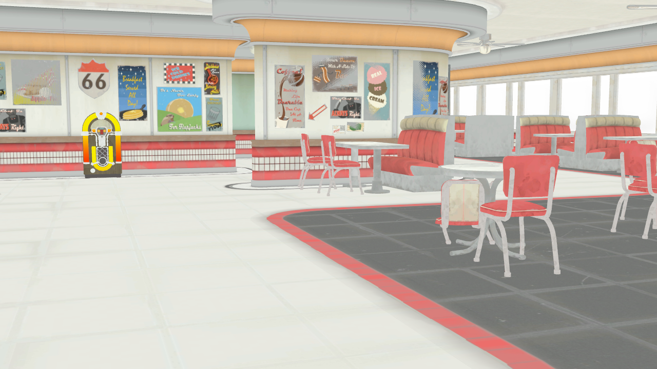 MMD OW Rout 66 Diner DL by CrossMMD on DeviantArt