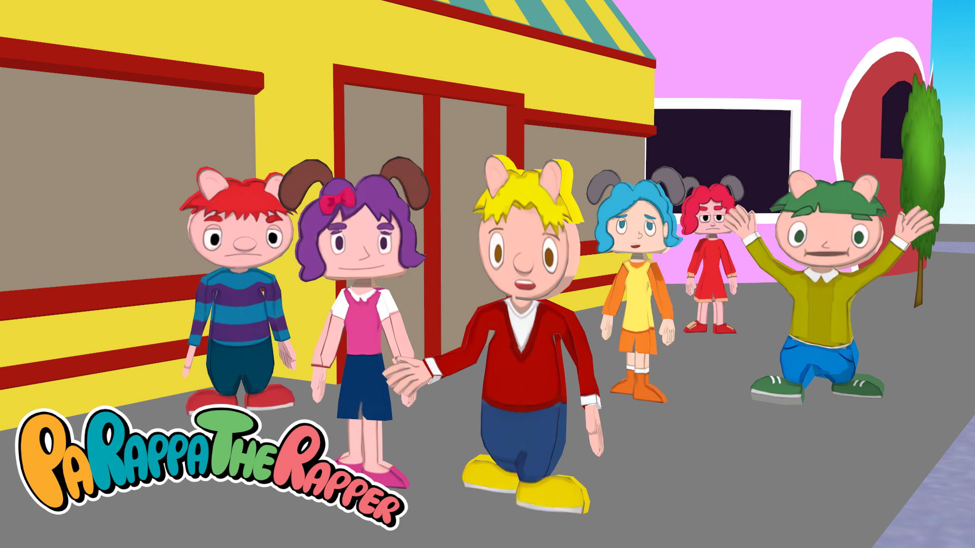 [MMDFBX] Parappa Town People (PSASBR) DL by CrossMMD on DeviantArt