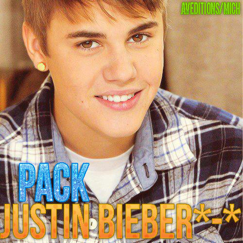 Justin Bieber Pack by Michworld on DeviantArt