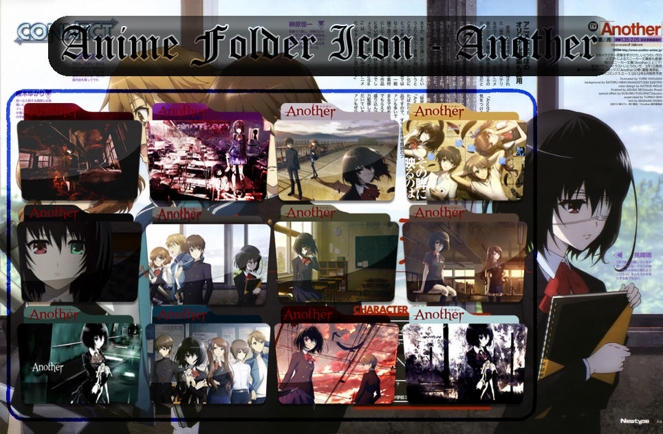 Another Anime folder icon by Alieneart on DeviantArt