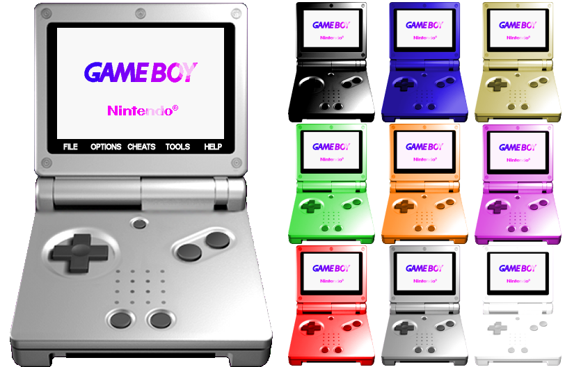 VisualBoy Advance SP VBA Skin by gWorldz on DeviantArt