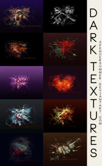 DARK TEXTURES (800X600 10 TEXTURE) by spencersummer on DeviantArt