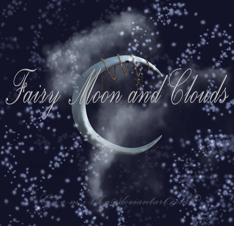 Fairy Moon and Clouds by C-A-R-M-I-L-L-A on DeviantArt