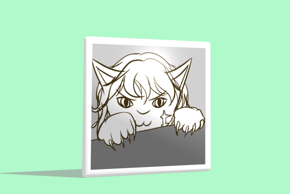 (MMD) Square Picture Frame (DL) by EmeraldTechnopath on DeviantArt