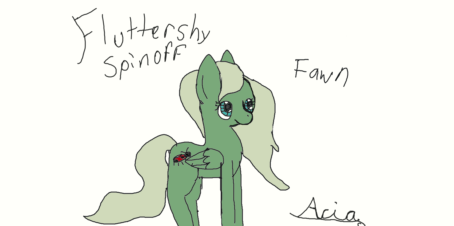 Fawn- Fluttershy spinoff by Aria-the-peagasus on DeviantArt