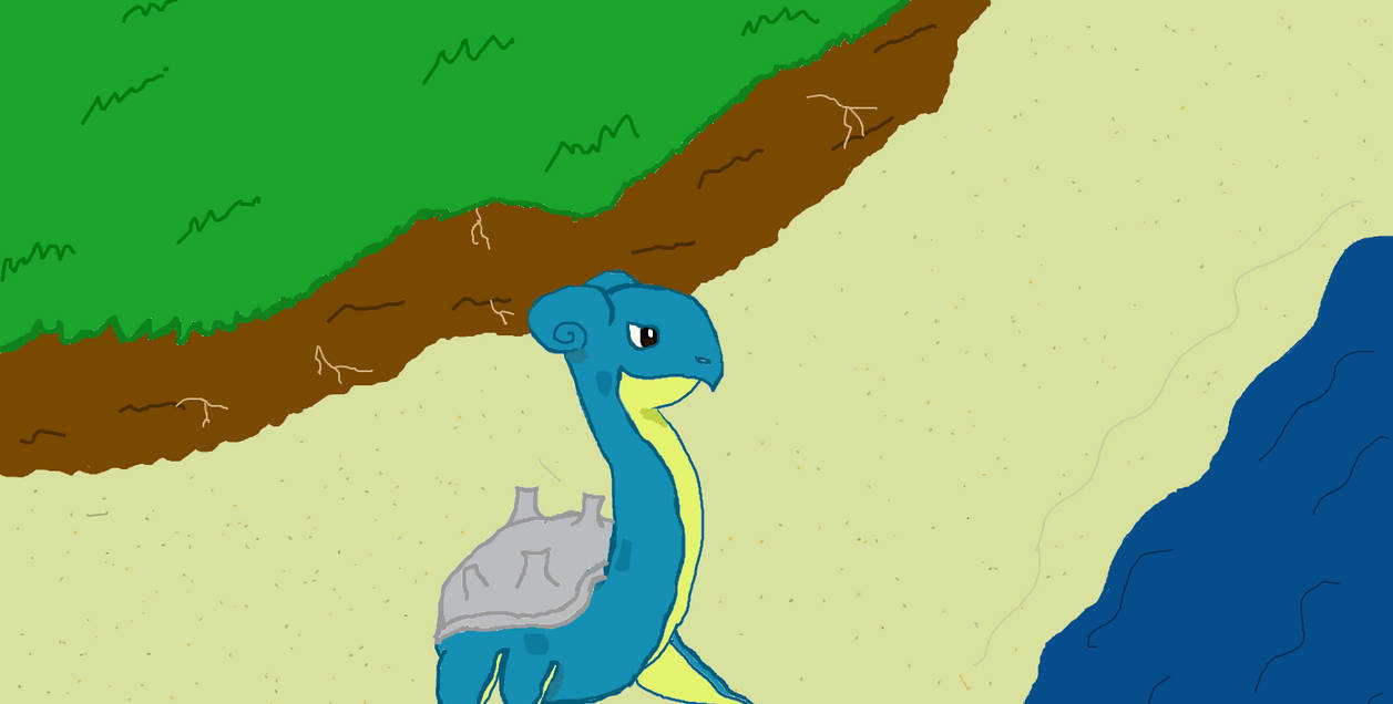 Lapras by the sea by Aria-the-peagasus on DeviantArt
