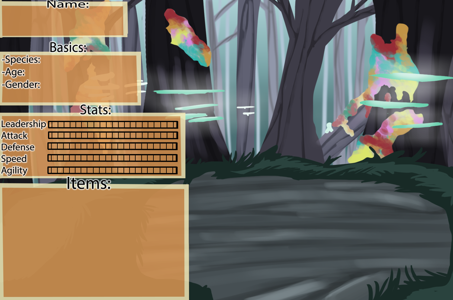 {TfS} Application Sheet by TheThreeOfTheShimmer on DeviantArt